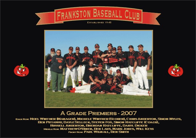 Frankston Baseball Club - History - Premierships