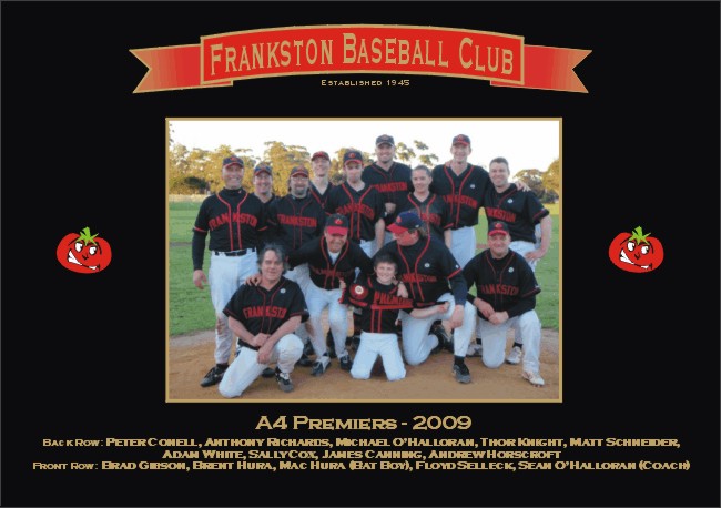 Frankston Baseball Club - History - Premierships